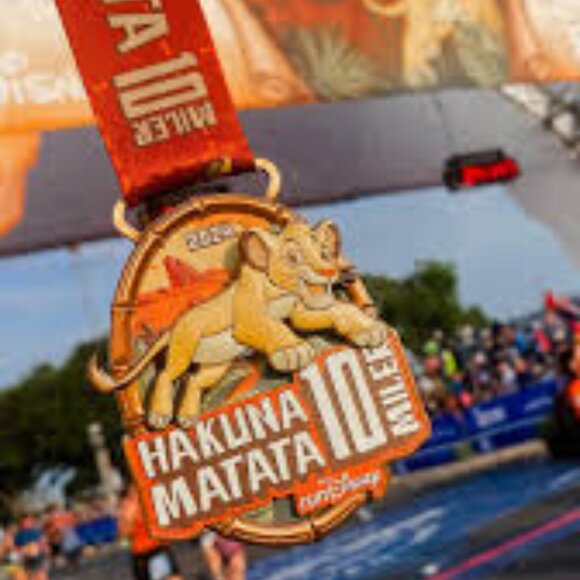 Disney | Other | Rundisney Hakuna Matata Miler Medal Springtime ...